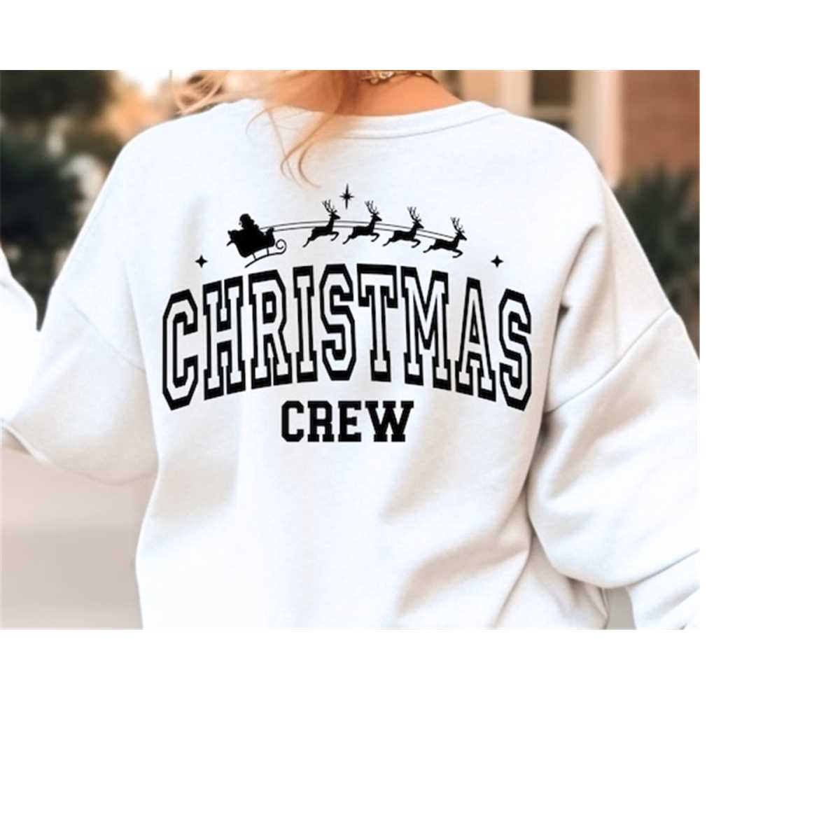 Christmas Crew SVG PNG Files For Cricut And Sublimation, Fam - Inspire ...