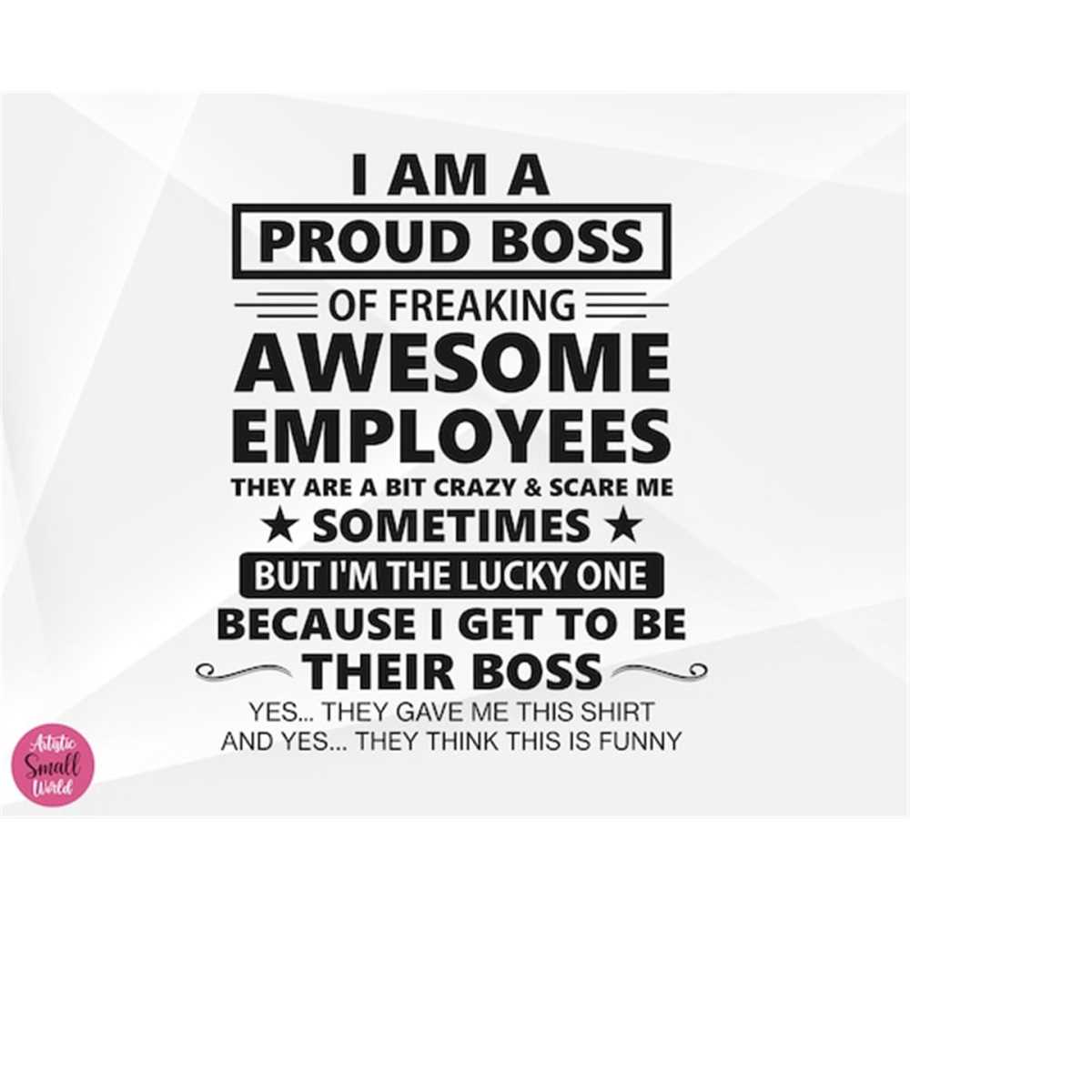 I Am A Proud Boss SVG, Proud Boss Svg, Boss Svg, I Am A Prou - Inspire ...