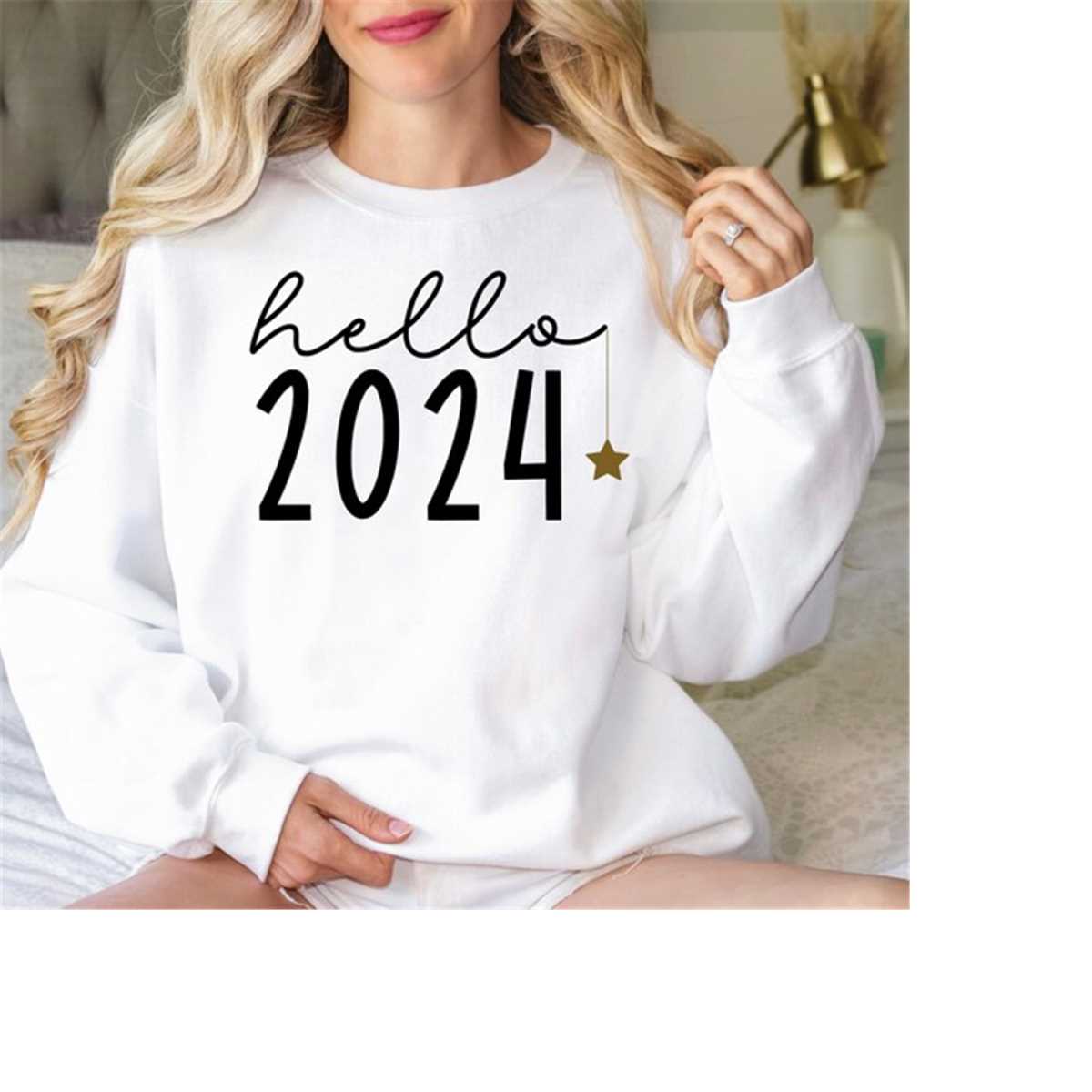 Hello 2024 PNG, New Year SVG, Welcome 2024, Happy New Year | Inspire Uplift