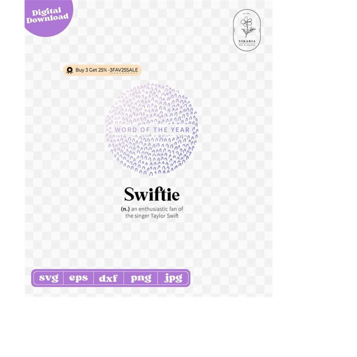 Word Of The Year 2023 Swiftie SVG, oxford, swiftie svg, Swif | Inspire ...