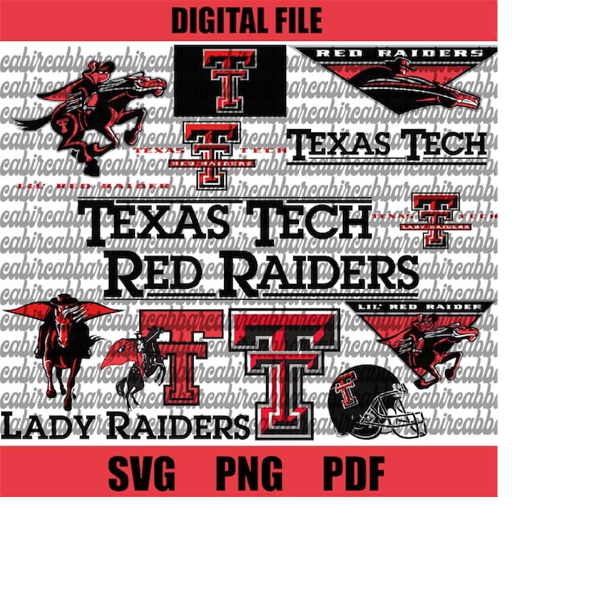 Texas Tech SVG, Red Raiders SVG, University, College, Footba | Inspire ...