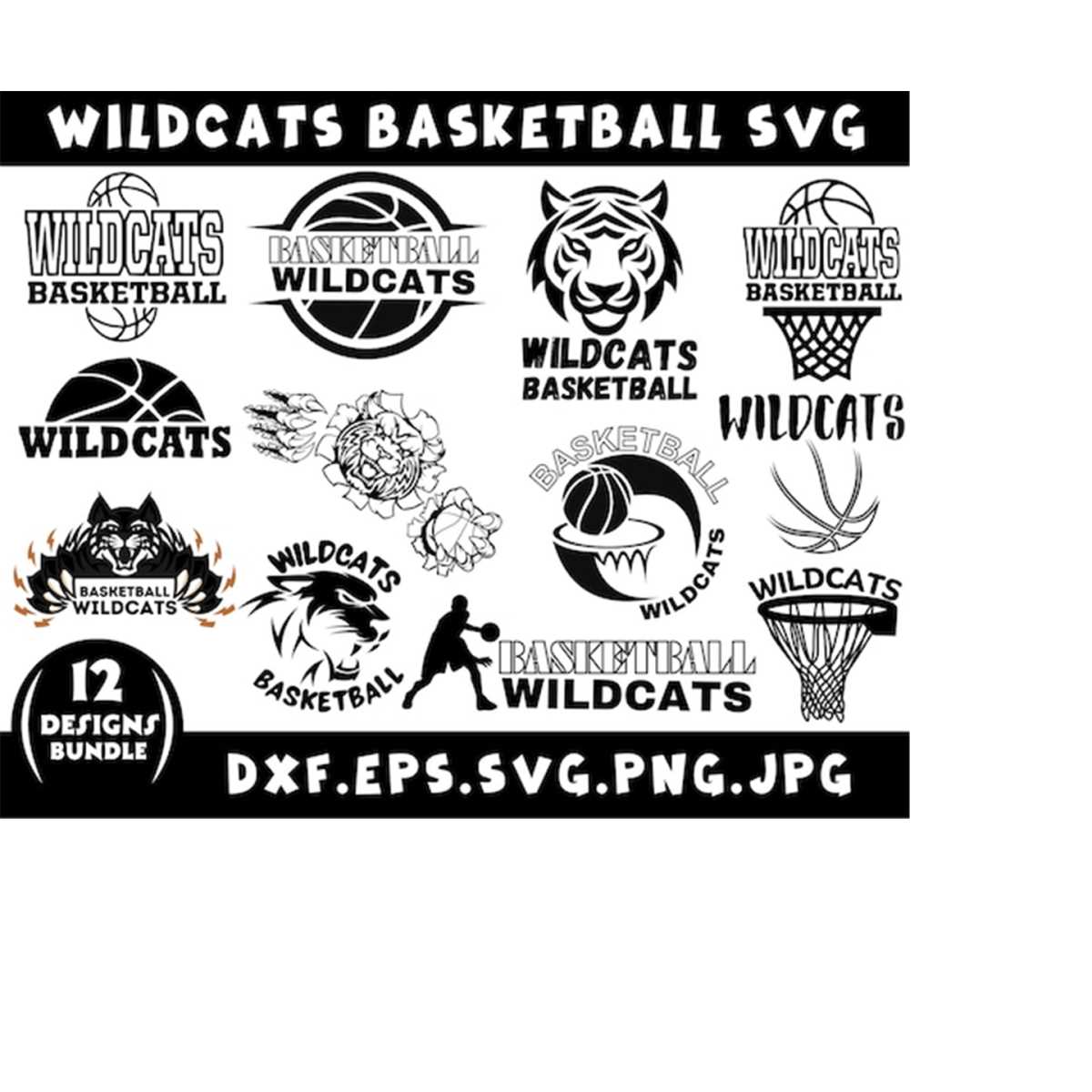 Wildcat Basketball Svg Bundle, Wildcats Png Bundle, Sports S | Inspire ...