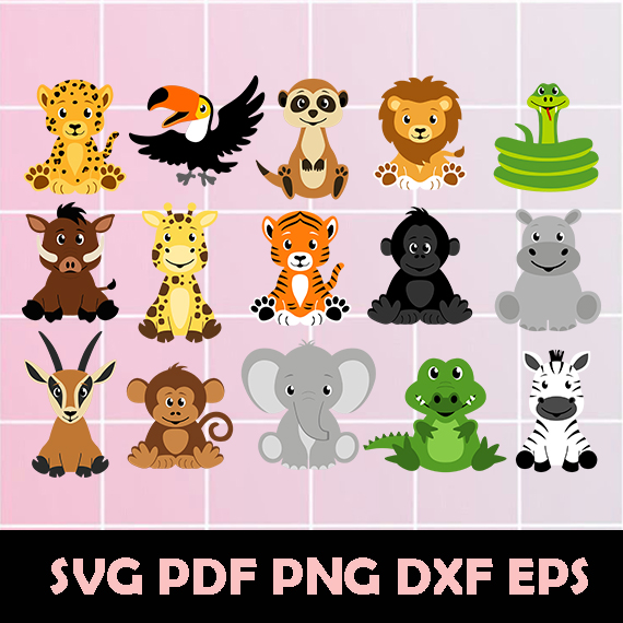 Animal SVG, Animal Clipart, Animal Vector, Animal Png, Anima - Inspire ...