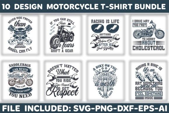 Motorcycle SVG Bundle, Biker Svg, Motor Bike Sayings and Quo | Inspire ...