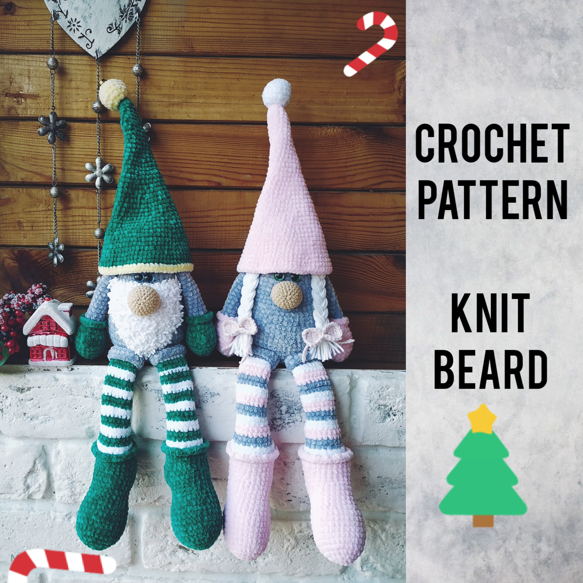 Crochet gnomes pattern amigurumi Eng PDF | Inspire Uplift