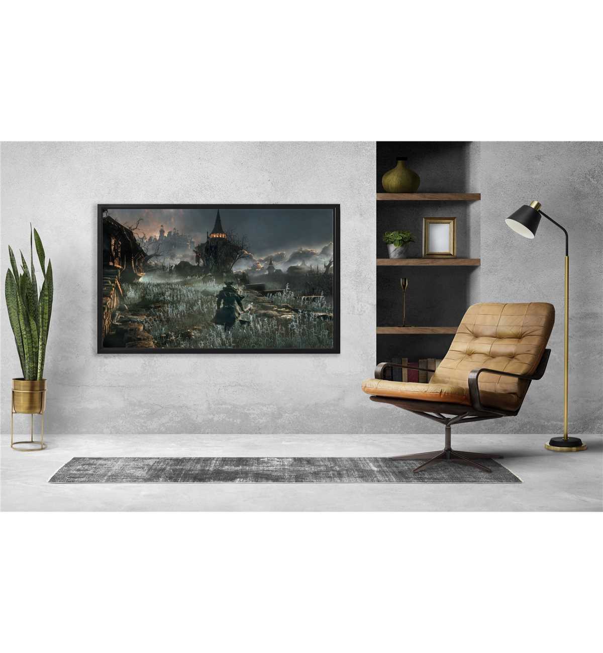 Bloodborne Poster, Lady Maria Wall Art, Rolled Canvas | Inspire Uplift