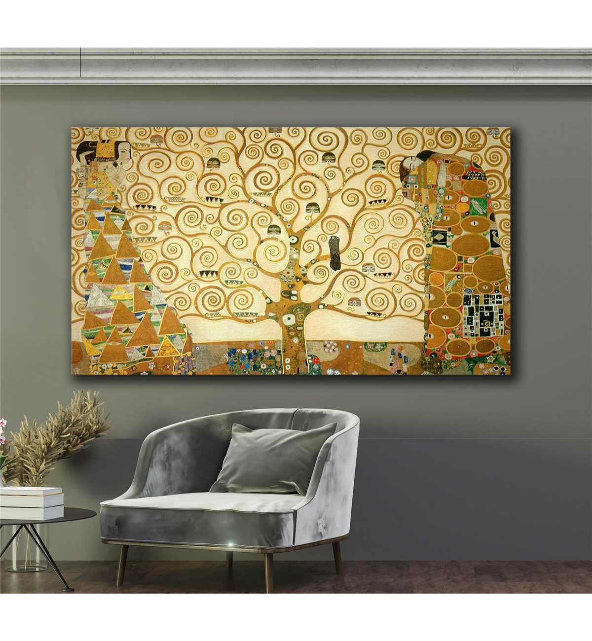 Tree of Life Gustav Klimt Reproduction Wall Art | Inspire Uplift