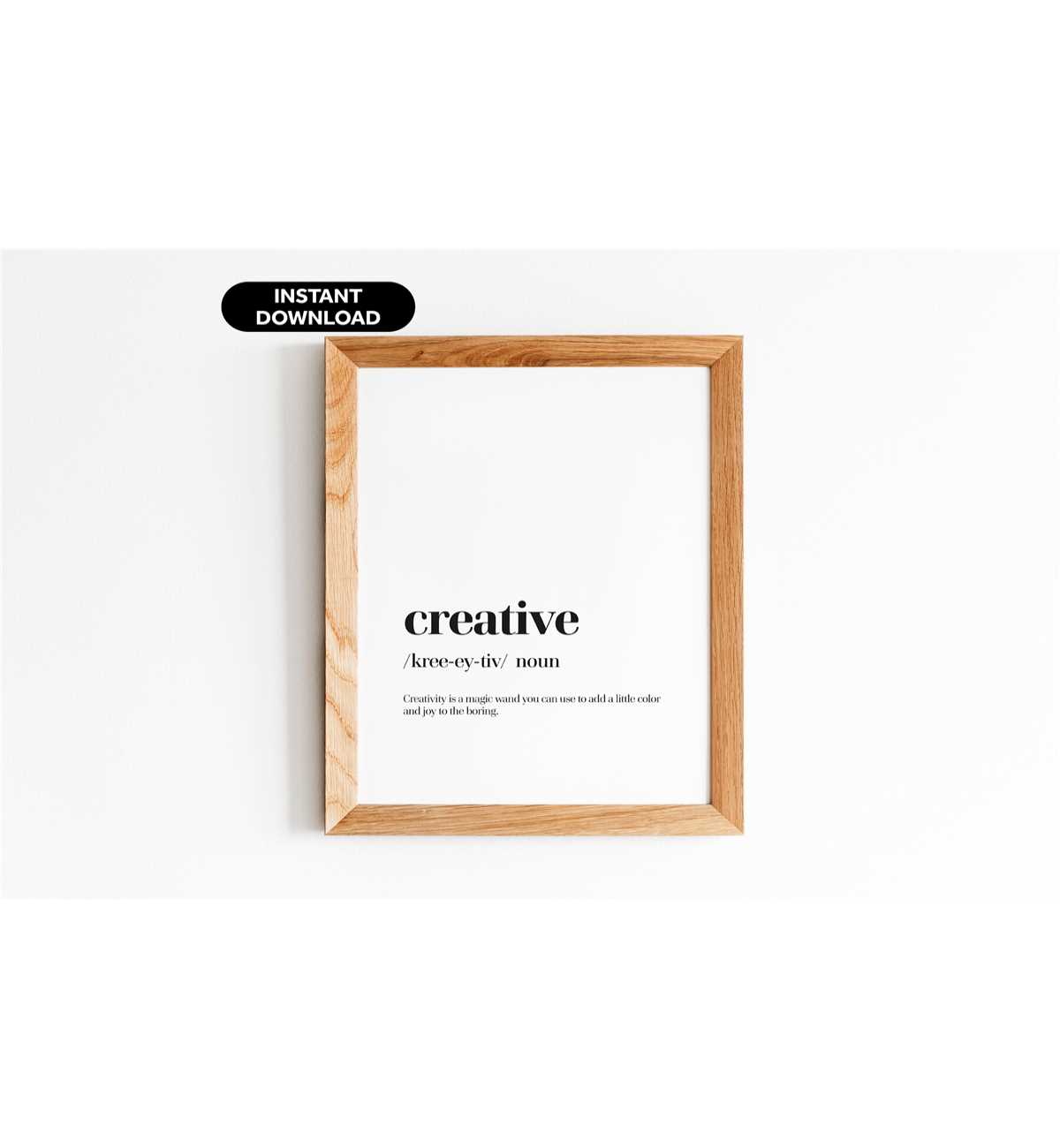 Creative Definition Poster, High Quality Definition Prints, | Inspire ...