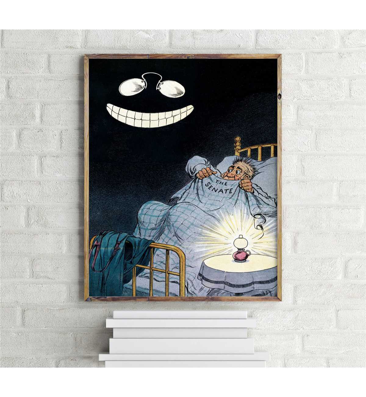The Latest Thing in Nightmare Vintage Cartoon Poster, | Inspire Uplift