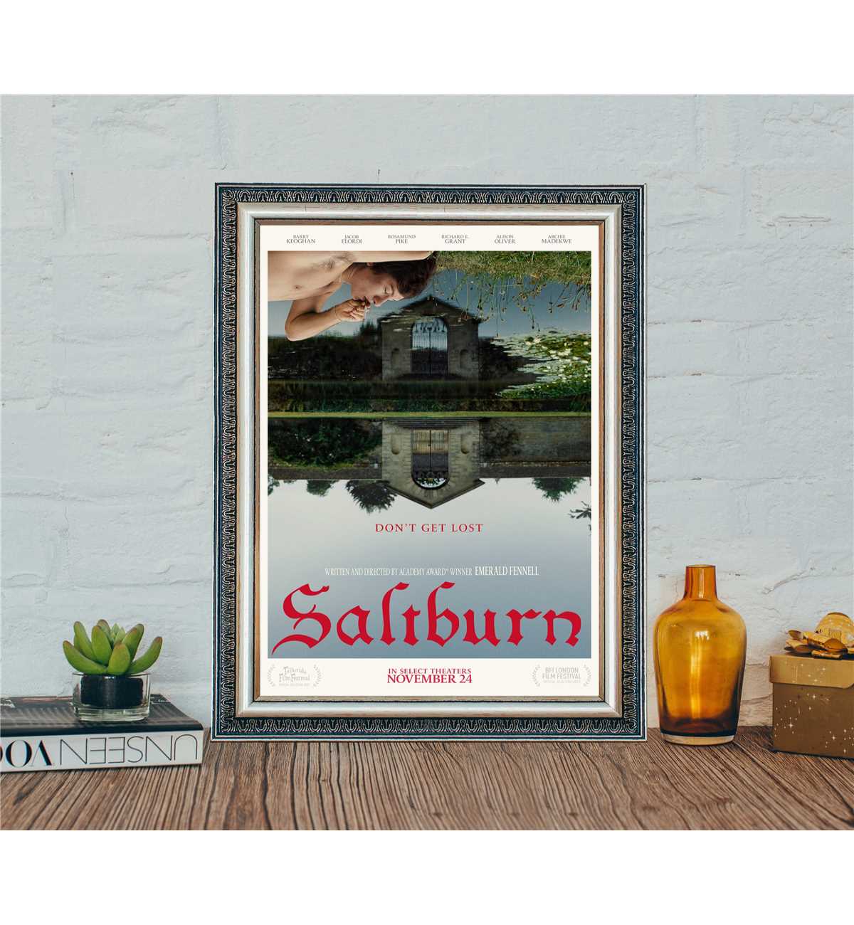 Saltburn Movie Poster, Saltburn 2023 Classic Movie Poster, | Inspire Uplift