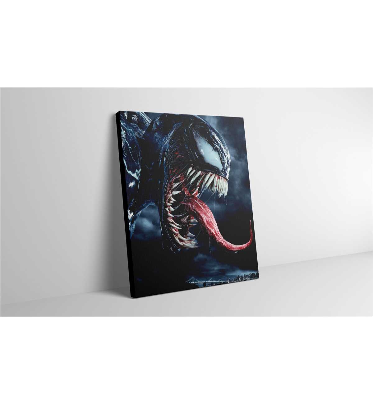 Venom Canvas Wall Art - Venom Poster - | Inspire Uplift