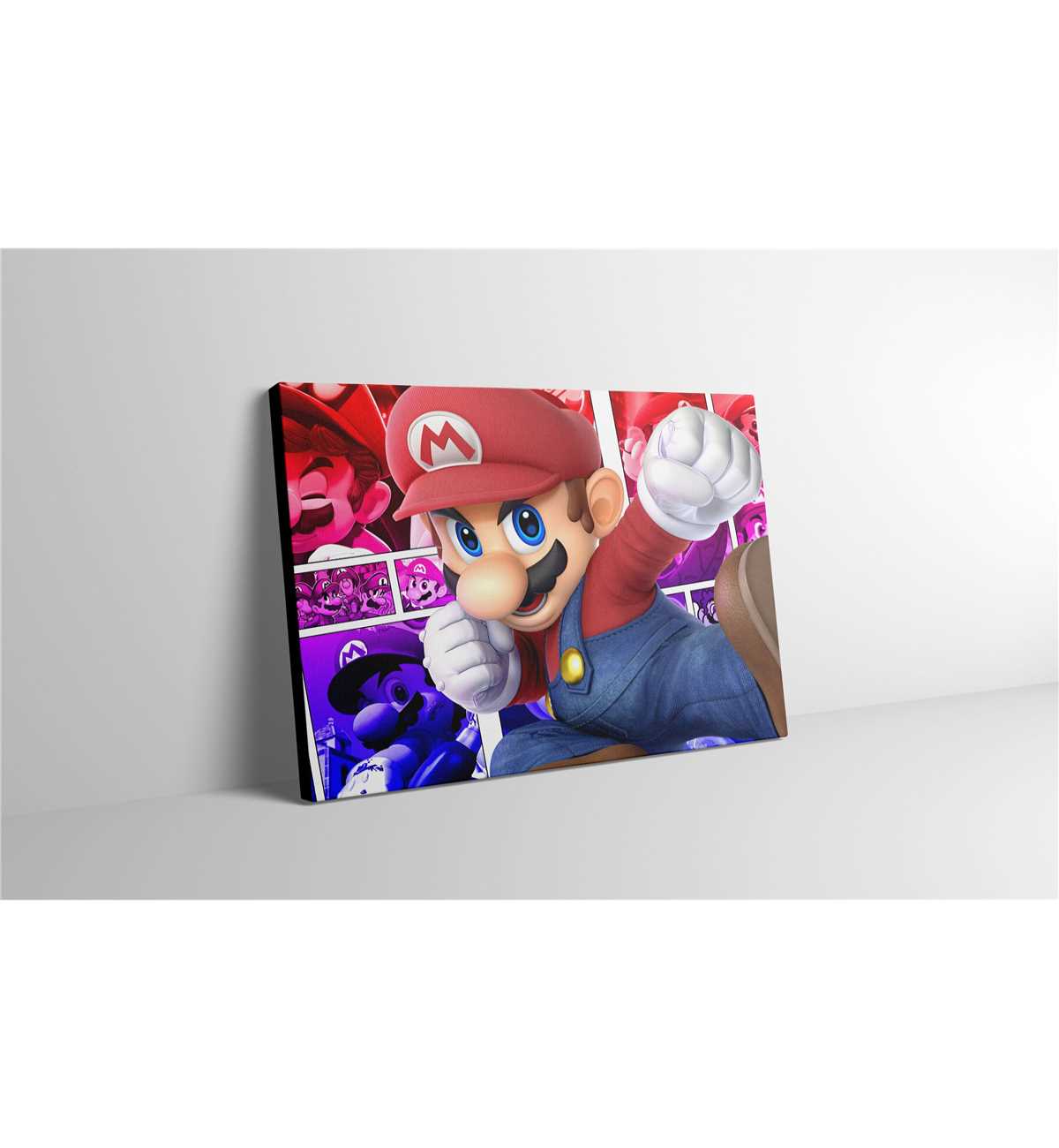 Super Mario Canvas Print Wall Art Super Mario | Inspire Uplift