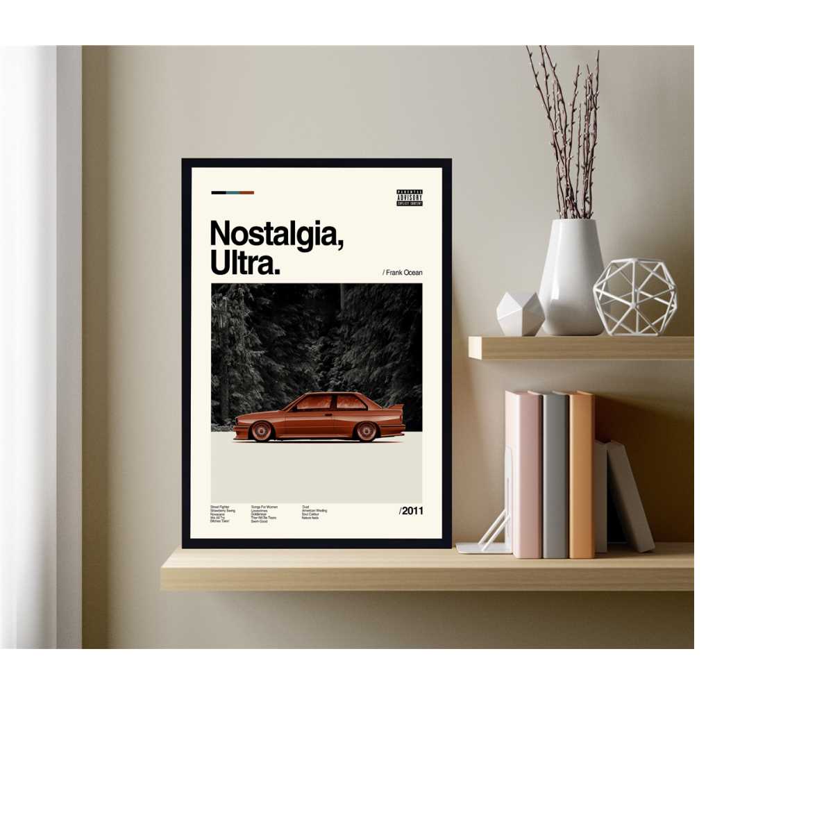 Frank Ocean Nostalgia Ultra Poster, Nostalgia Ultra Music Al | Inspire ...