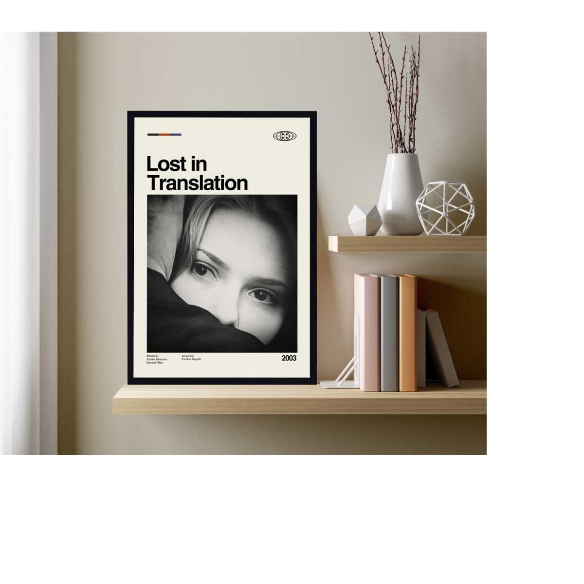 Lost In Transaction Poster, Lost In Transaction Movie, Retro | Inspire ...