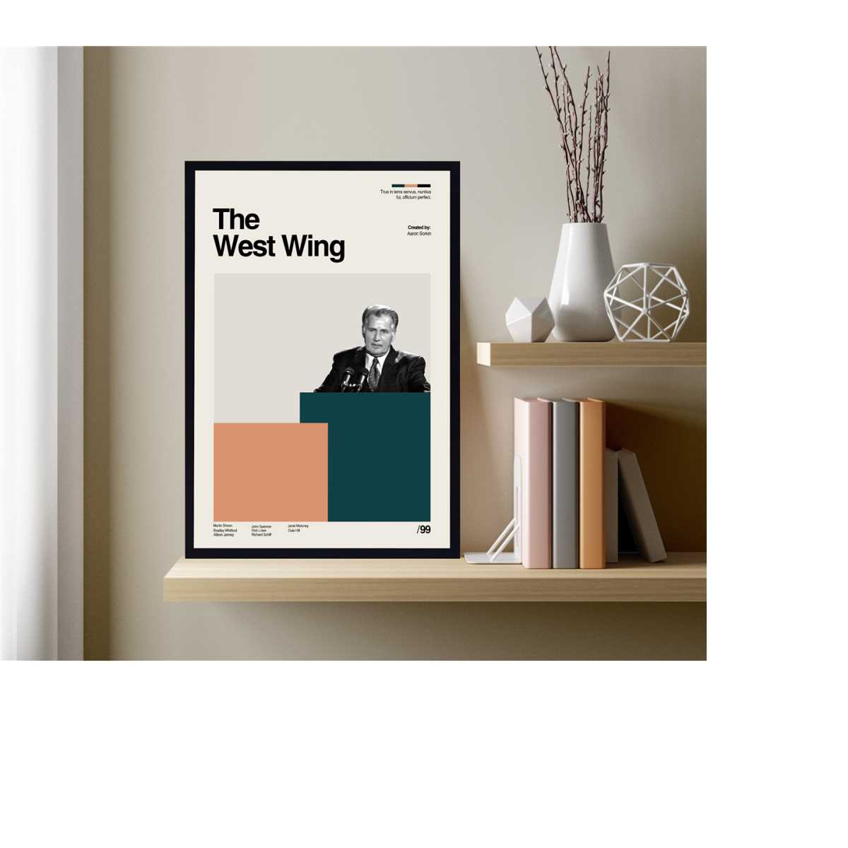 The West Wing Poster, The West Wing Movie, Vintage Retro, Mi | Inspire ...