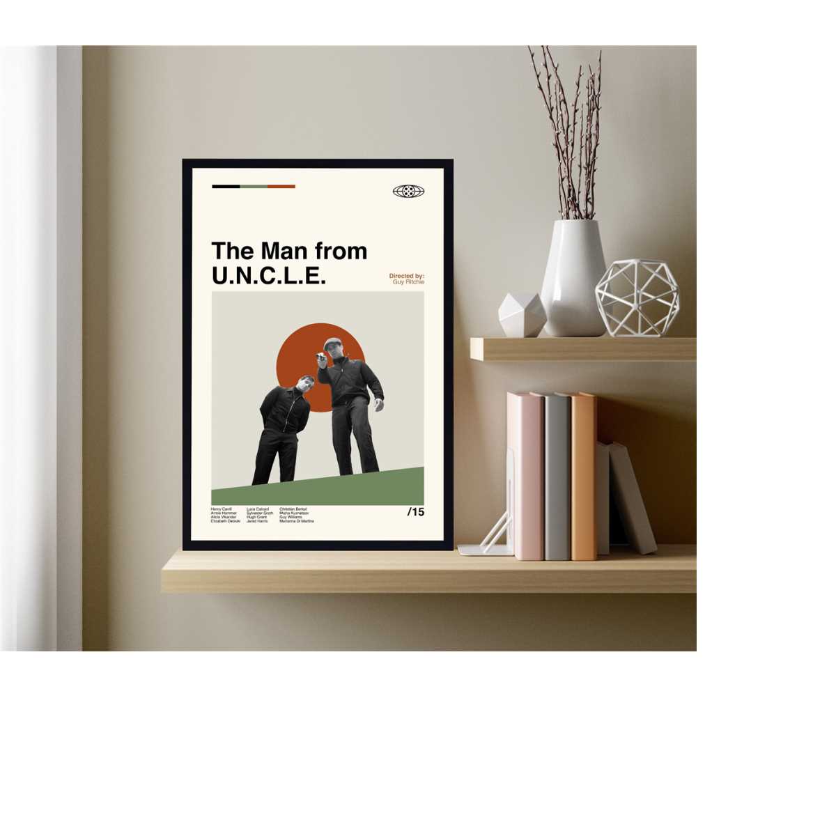 The Man From Uncle Poster, The Man From Uncle Art, Mid Centu | Inspire ...