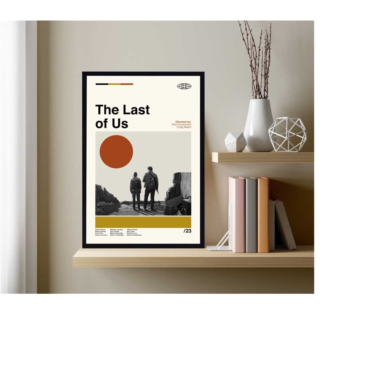 The Last Of Us Poster, The Last Of Us Movie, Abstract Poster | Inspire ...