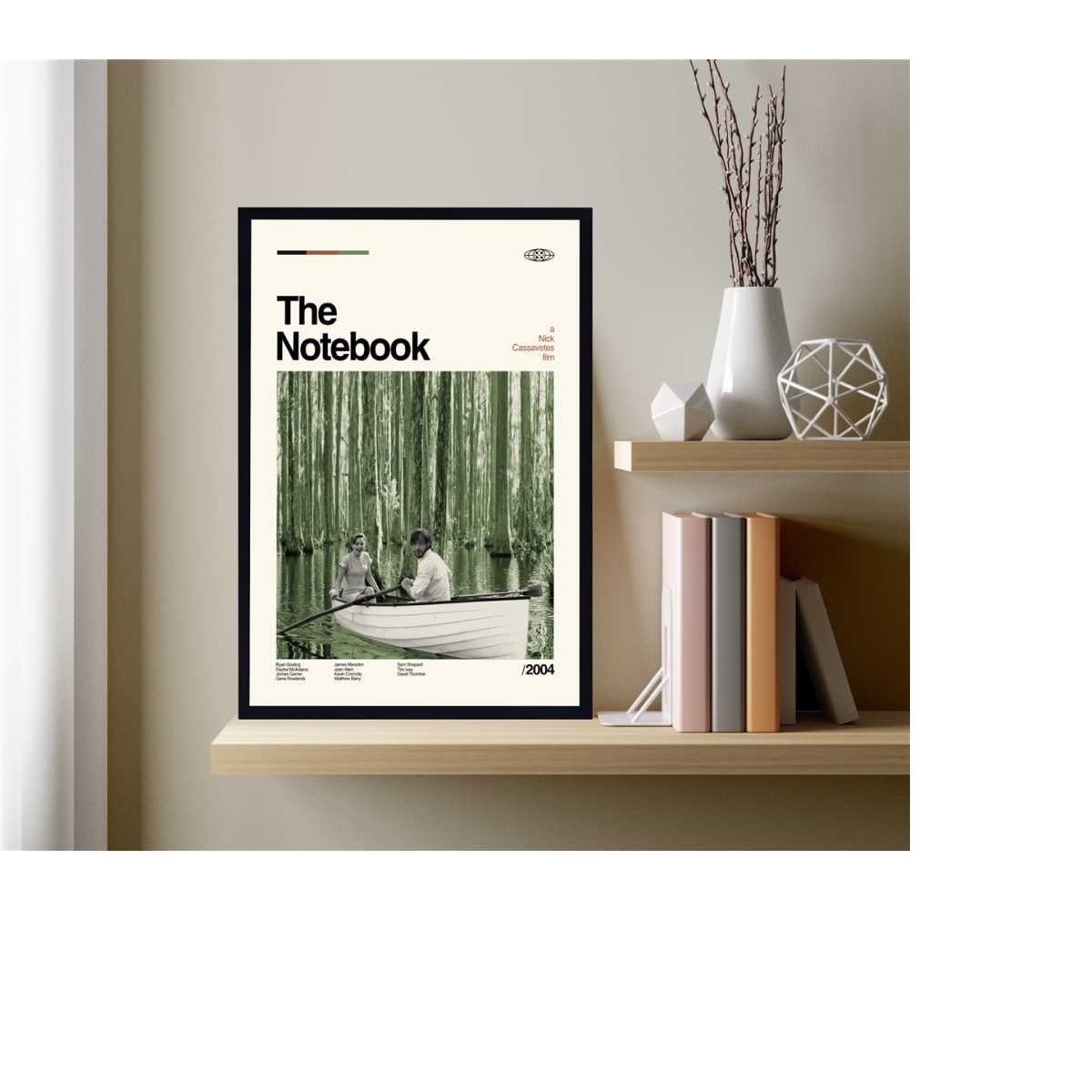 The Notebook Movie, The Notebook Poster, Minimalist Art, Vin | Inspire ...