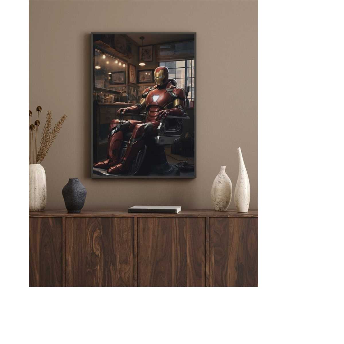 Barbershop Wall Art Print - Gift For Barber - Barbershop Art | Inspire ...