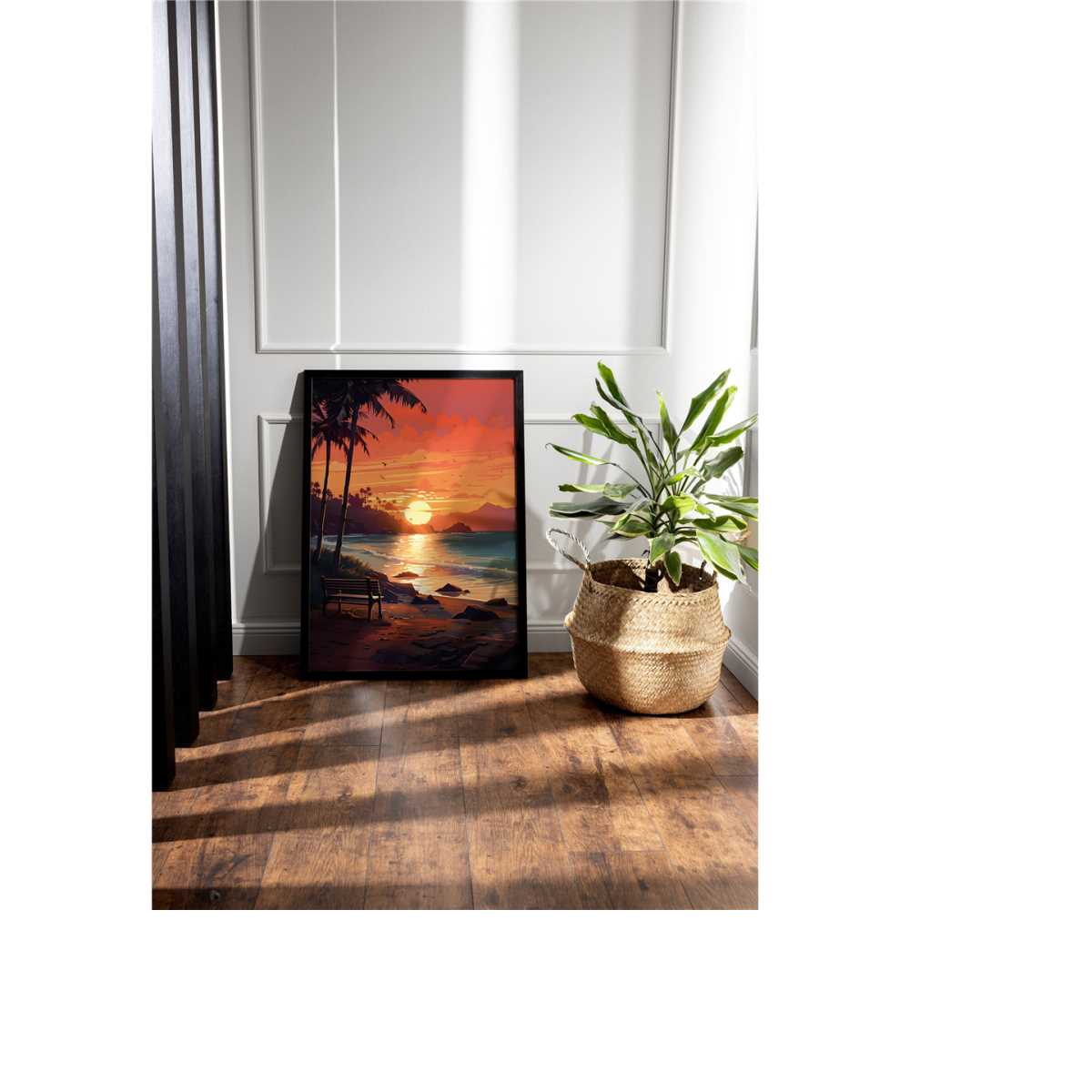 Beach Sunset - Framed Pictures- Prints and Poster - Wall Art | Inspire ...