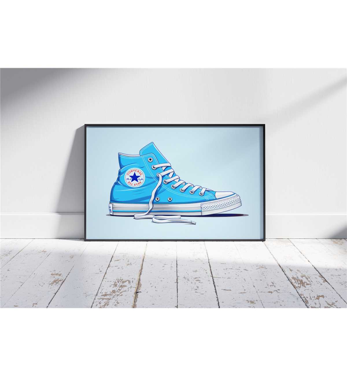 Sneaker Spectrum: Allstar Blue Edition - Hypebeast Wall | Inspire Uplift
