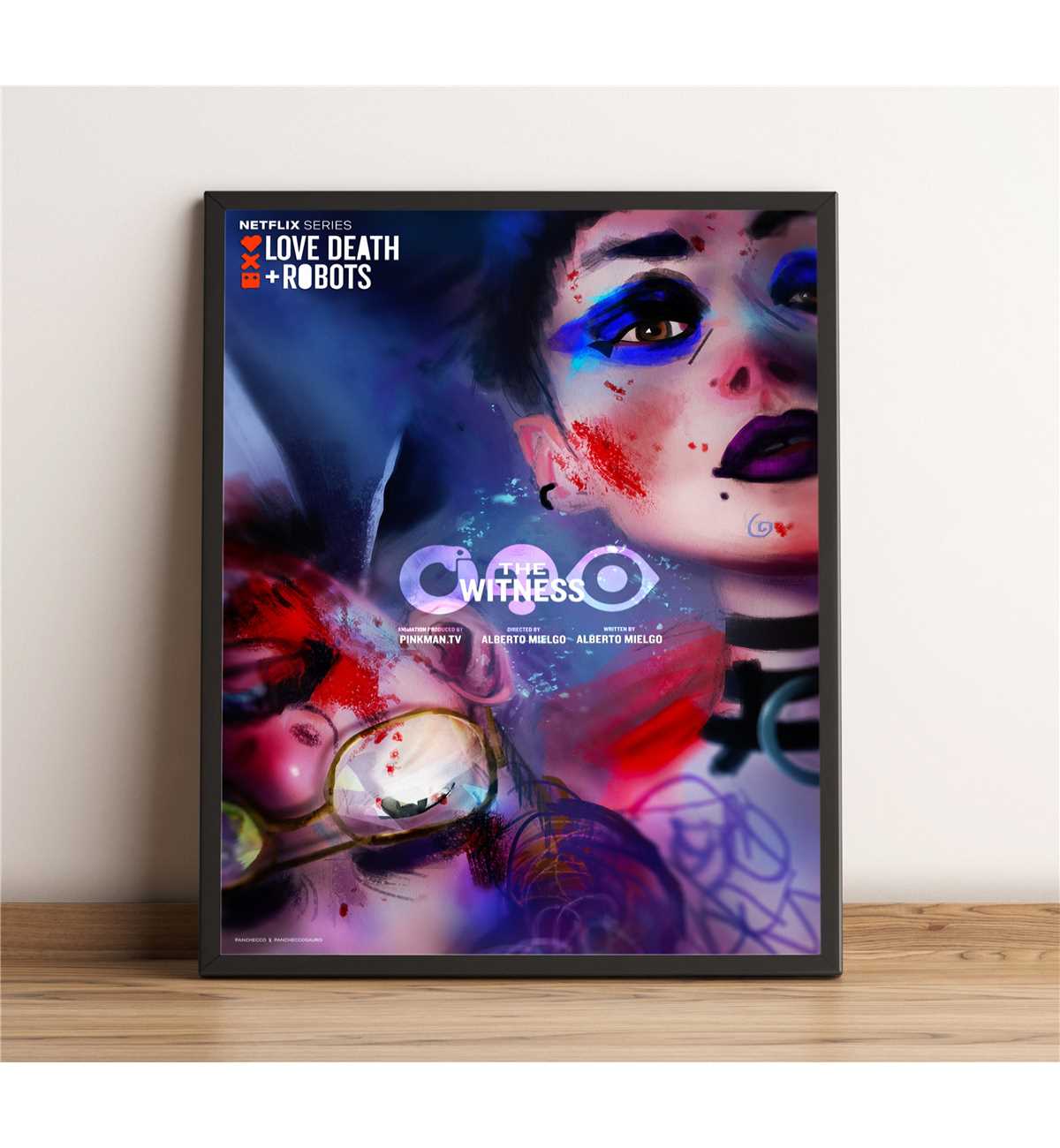 Love, Death & Robots Poster, Fred Tatasciore Wall | Inspire Uplift