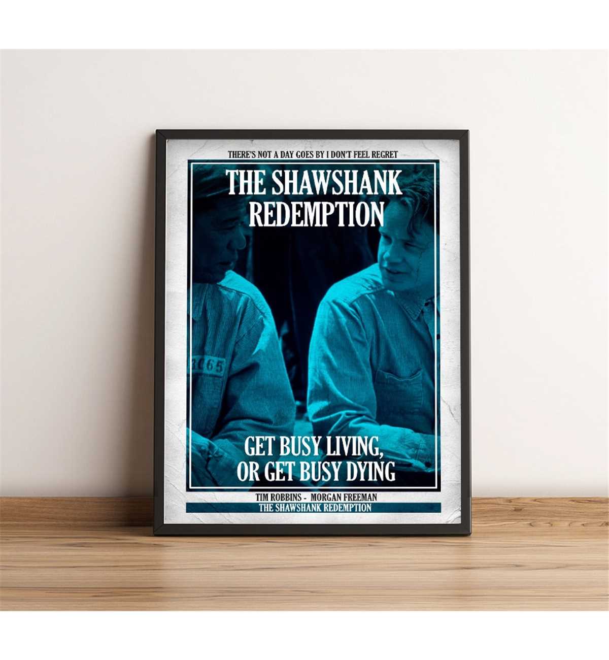 The Shawshank Redemption | Cult Film Poster | | Inspire Uplift