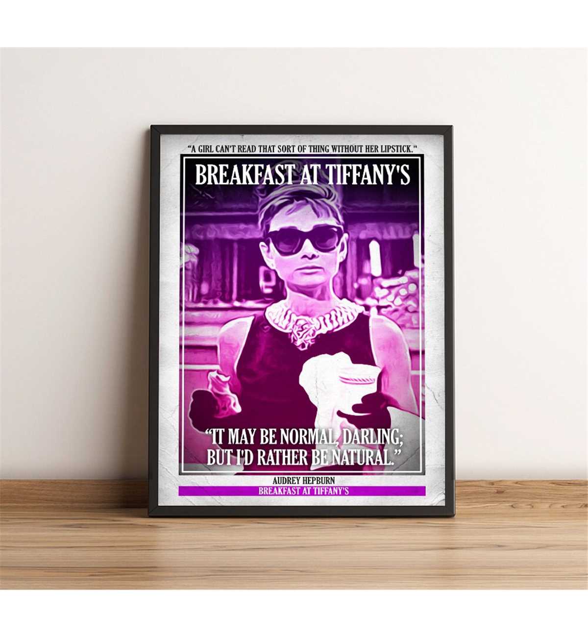 Breakfast at Tiffany's | Cult Film Poster | | Inspire Uplift