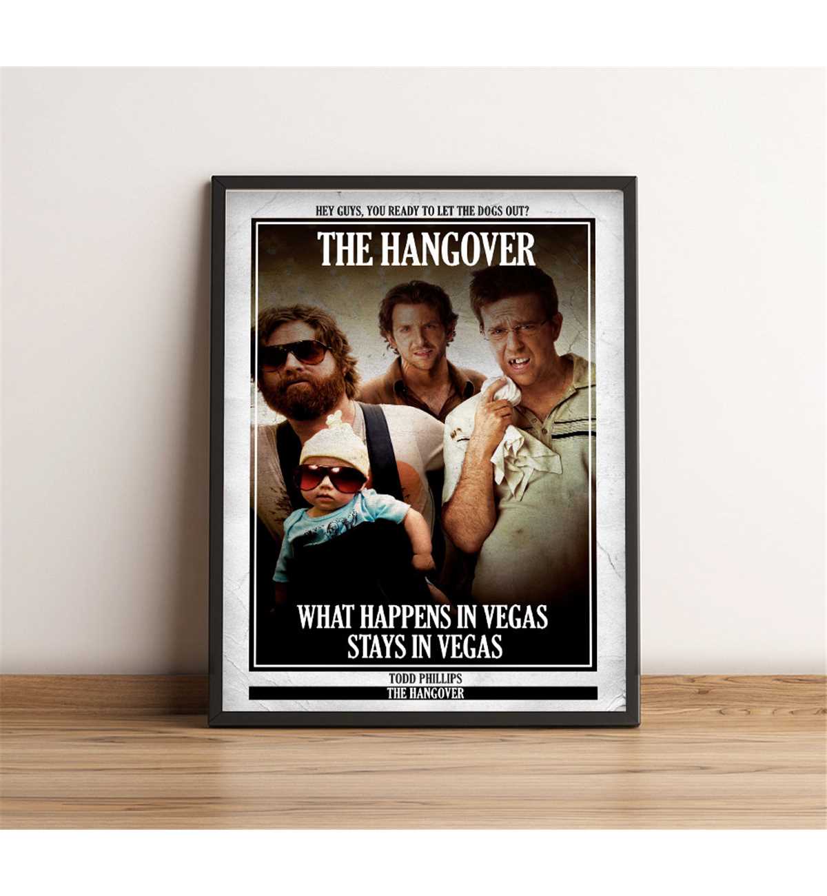 The Hangover | Cult Film Poster | Vintage | Inspire Uplift