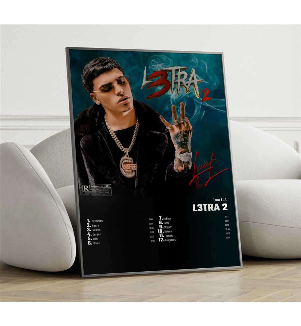 Luar La L - L3tra 2 Album Cover | Inspire Uplift