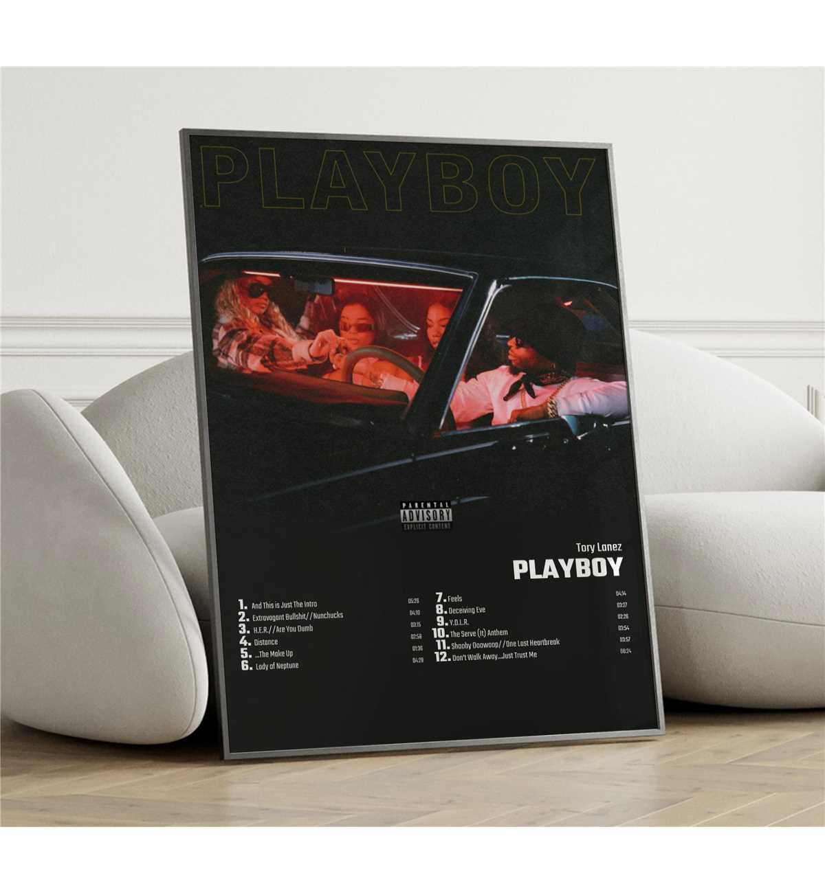 Tory Lanez - Playboy Album Cover Poster Wall | Inspire Uplift