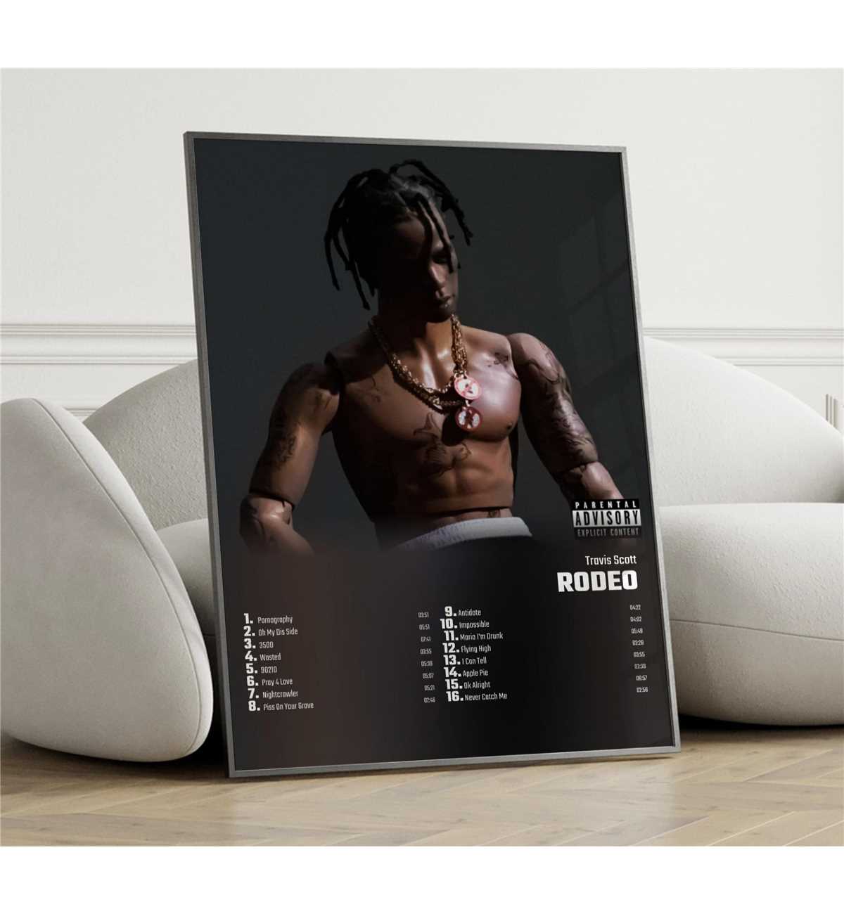 Travis Scott - Rodeo Album Cover Poster Wall | Inspire Uplift