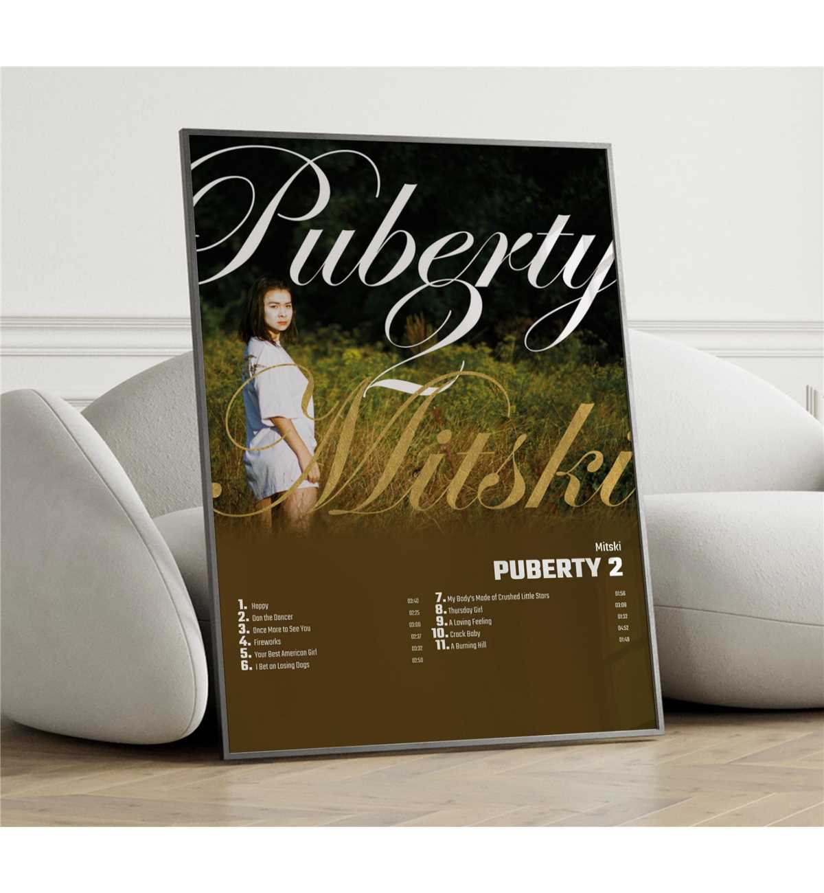 Mitski - Puberty 2 Album Cover Poster Wall | Inspire Uplift