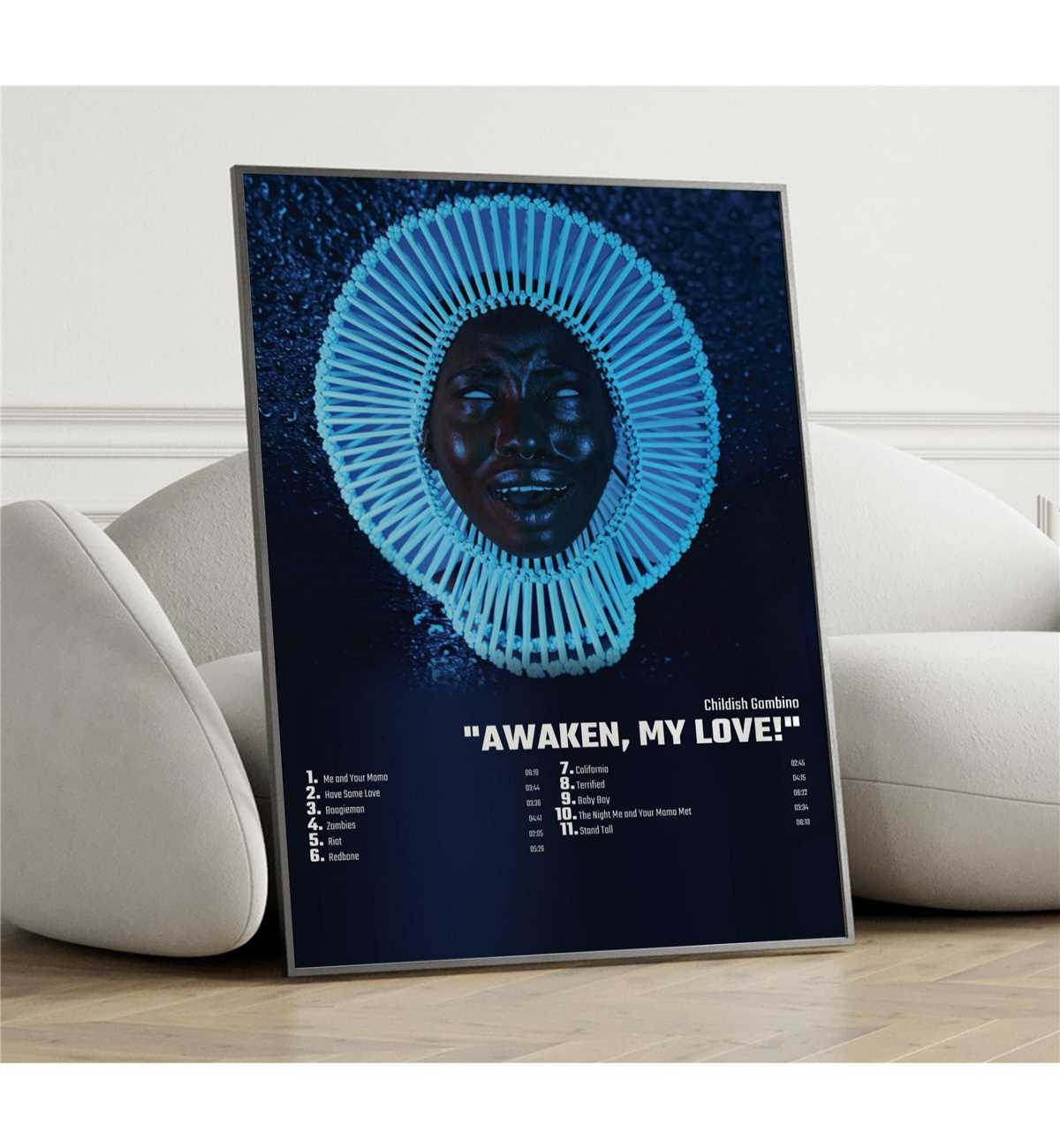 Childish Gambino - awaken, My Love!" Album Cover | Inspire Uplift