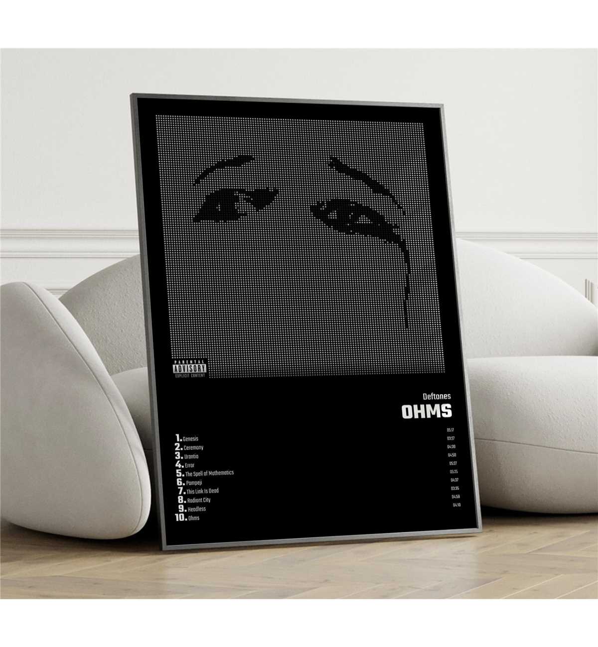 Deftones - Ohms Album Cover Poster Wall Art, | Inspire Uplift
