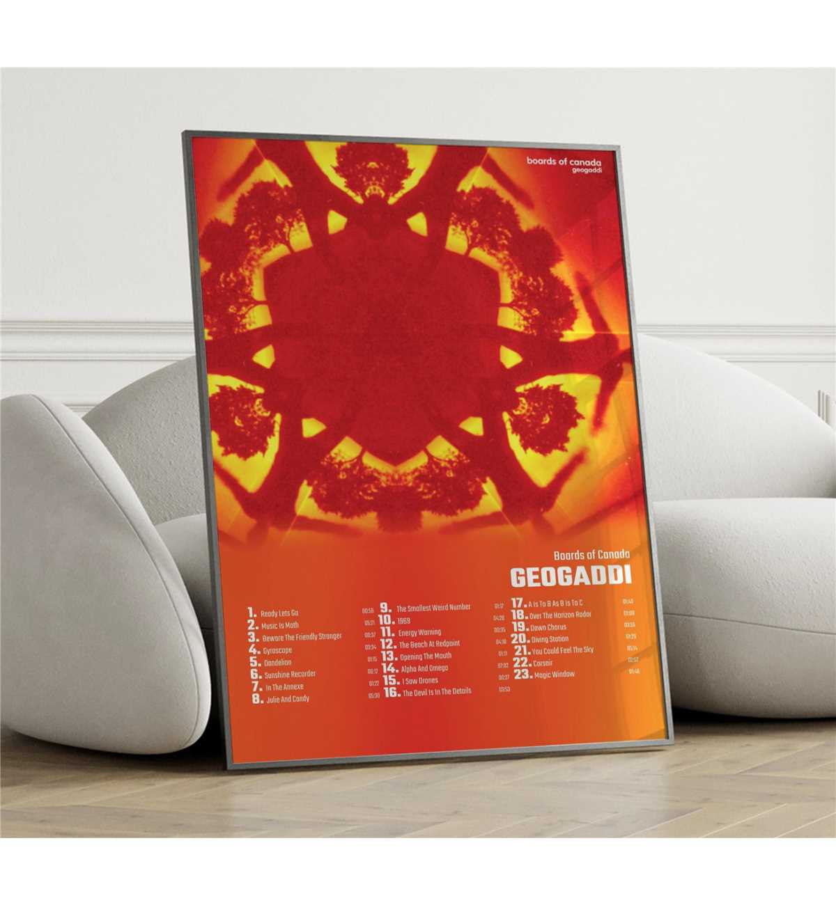 Boards Of Canada - Geogaddi Album Cover Poster | Inspire Uplift