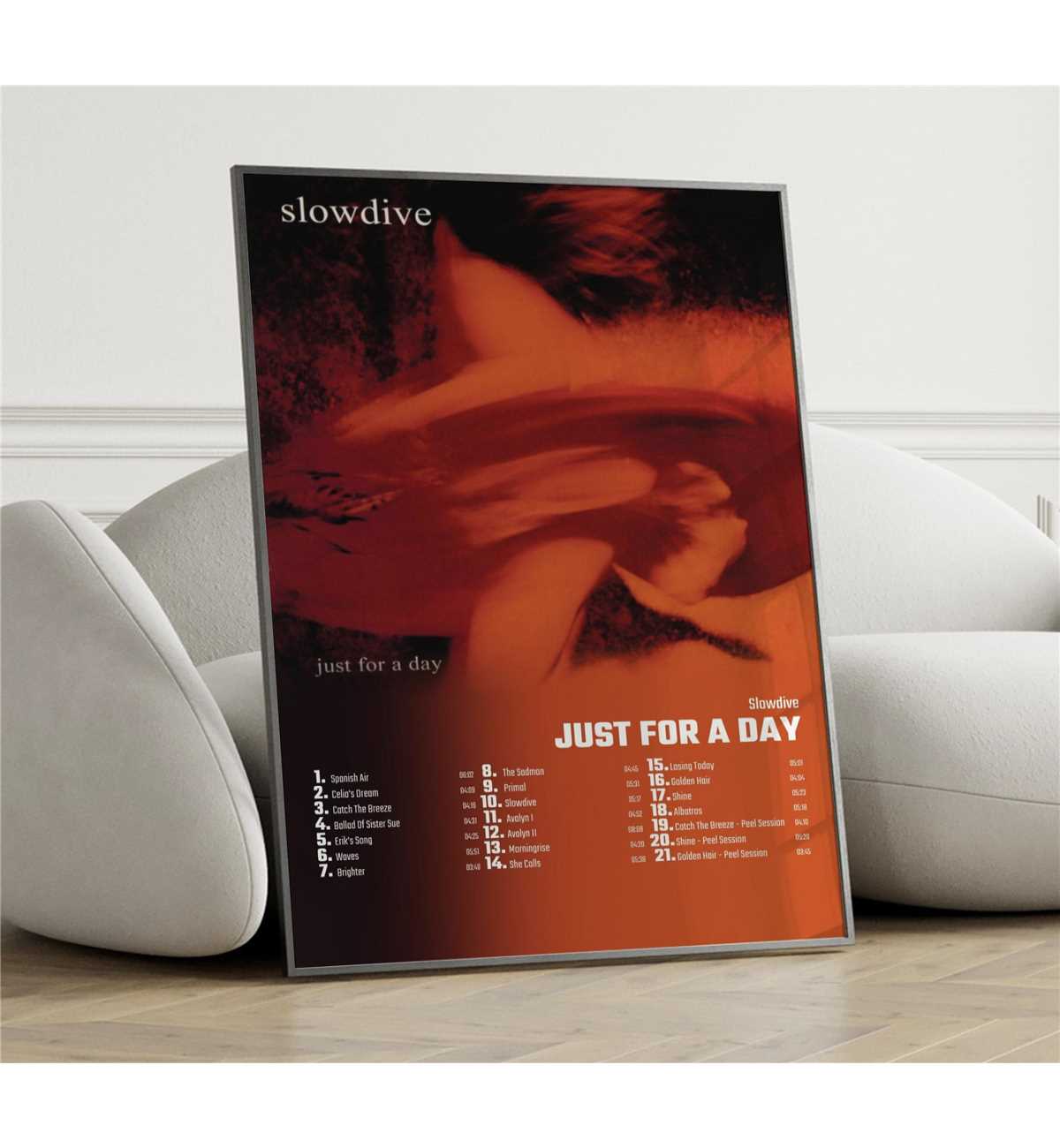 Slowdive - Just For A Day Album Cover | Inspire Uplift