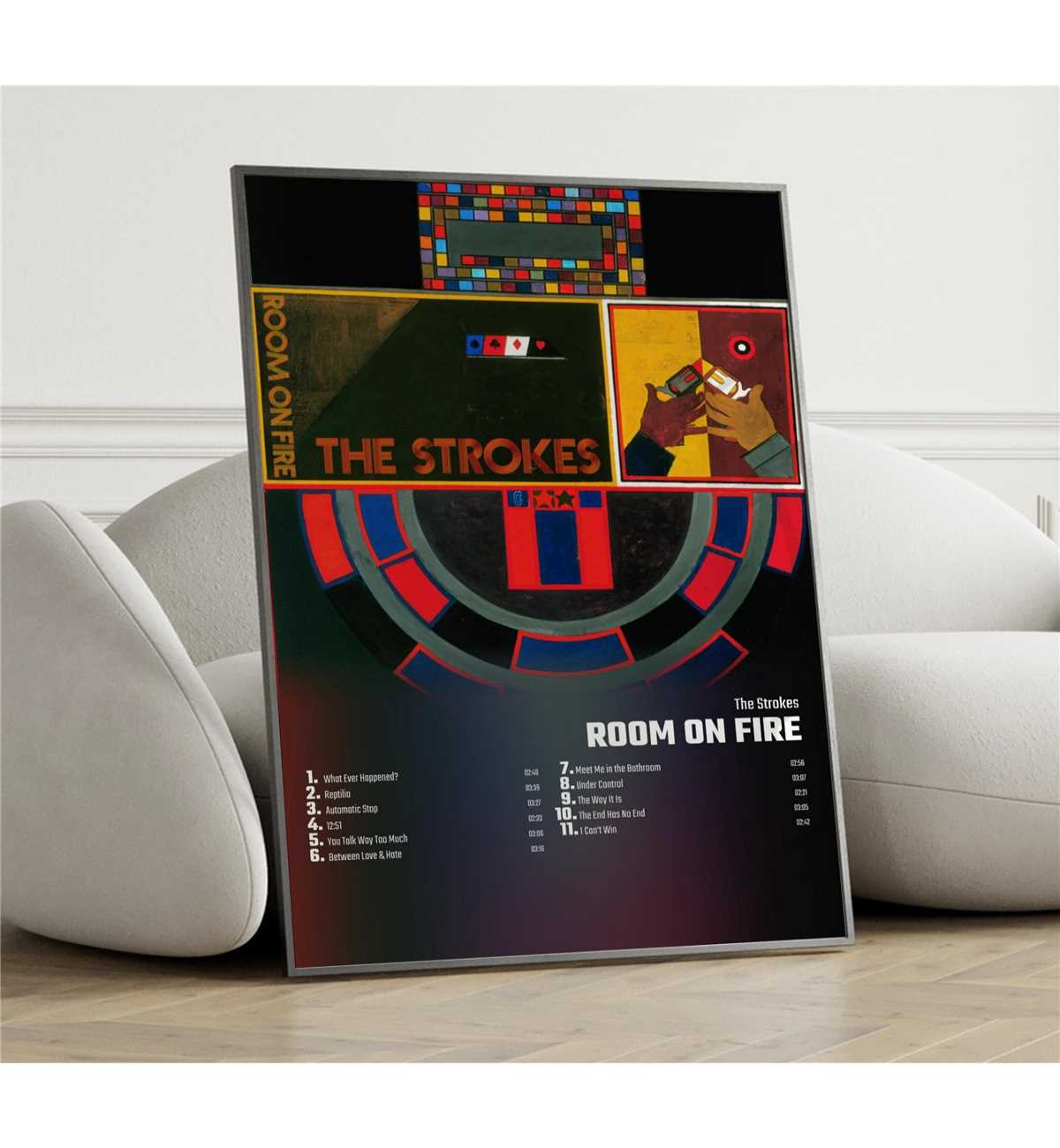 The Strokes - Room On Fire Album Cover | Inspire Uplift