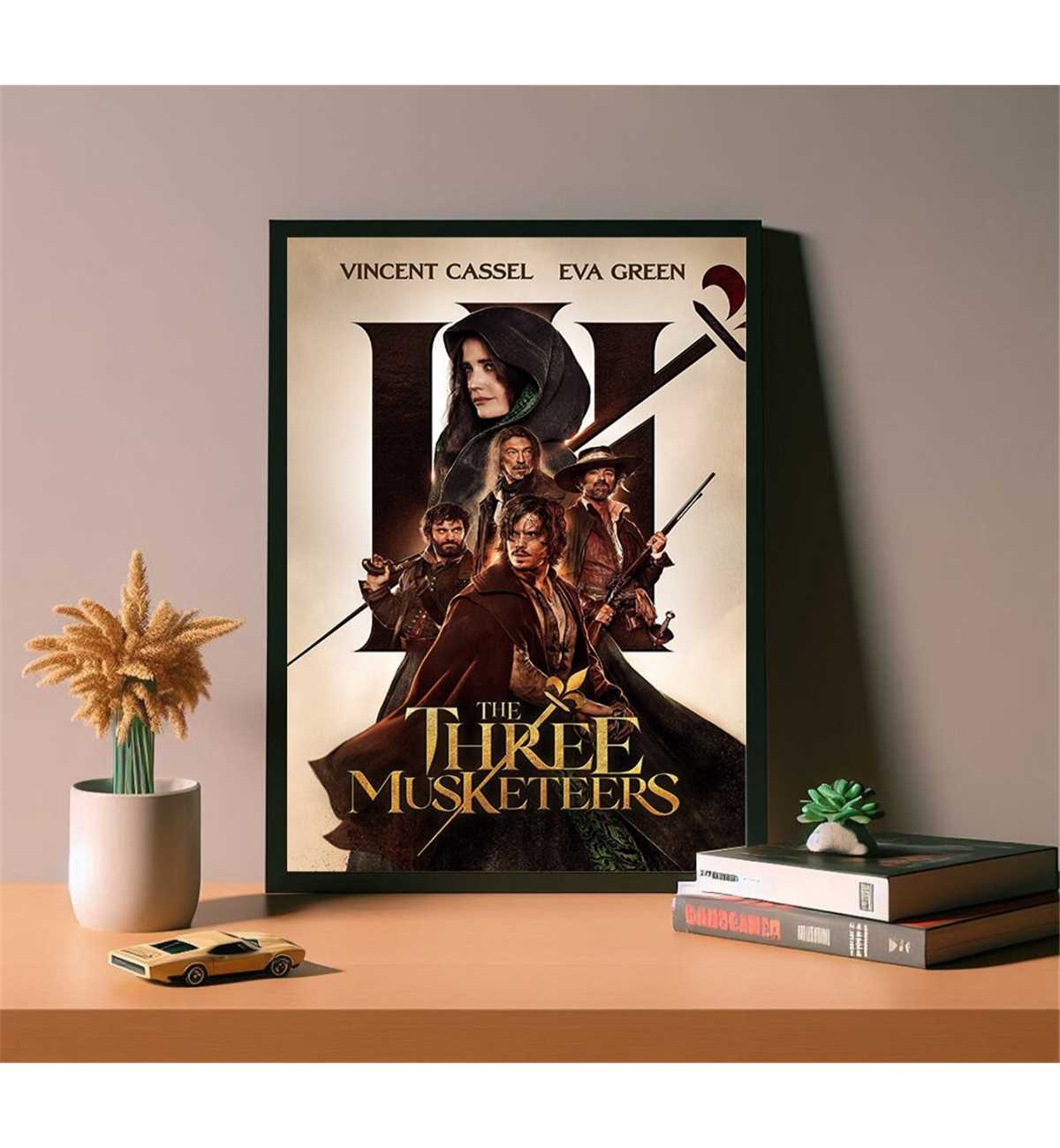 The Three Musketeers Movie Poster, High Quality Canvas | Inspire Uplift