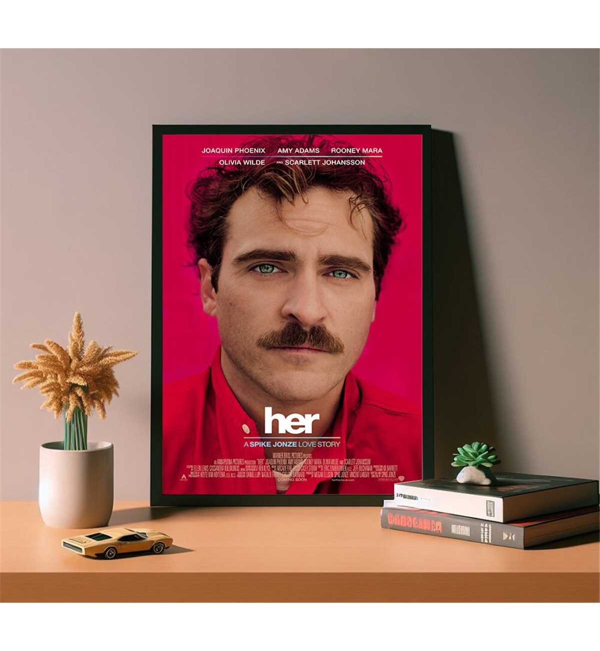 Her Movie Poster, High Quality Canvas Poster, Her | Inspire Uplift