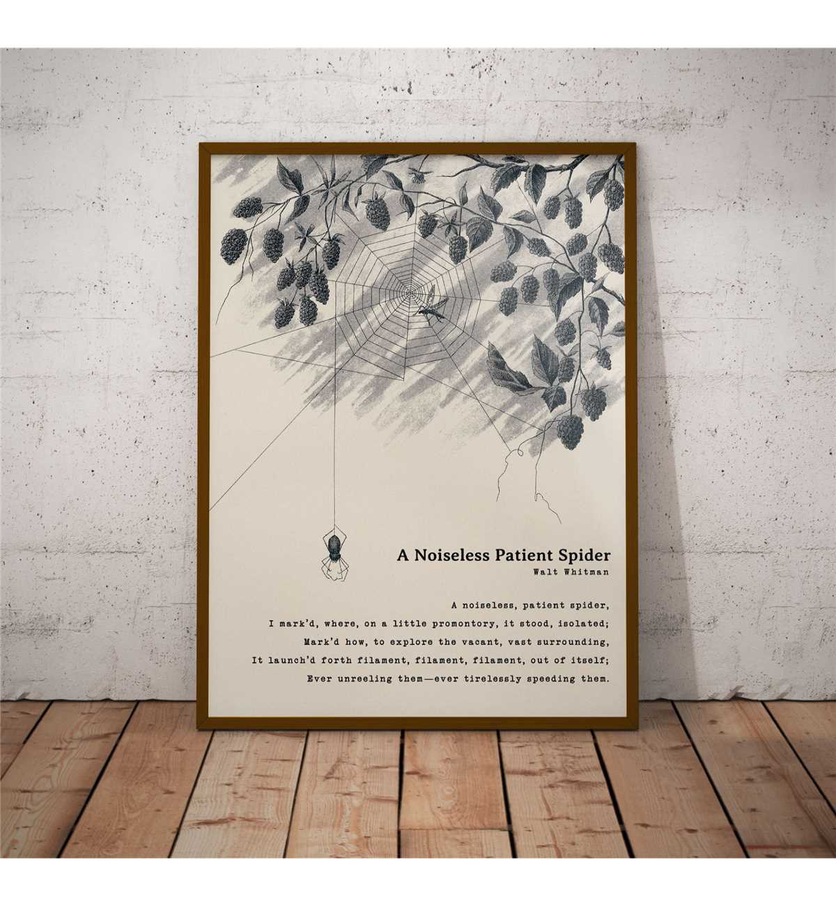 A Noiseless Patient Spider (Short)- Walt Whitman | | Inspire Uplift