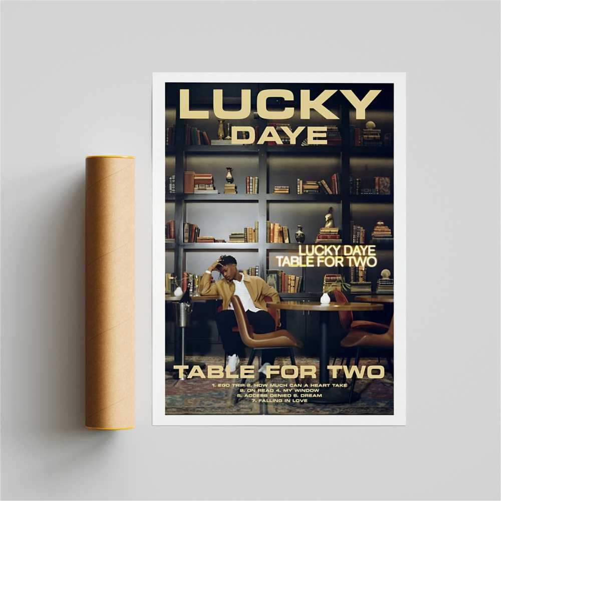 Lucky Daye - Table For Two Album Cover Poster | Music Wall A | Inspire ...