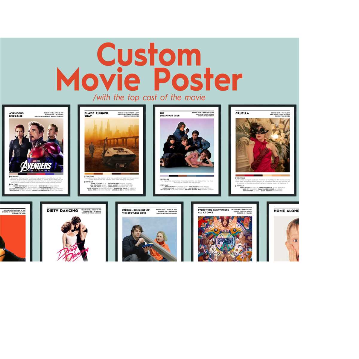Choose Your Own Movie Poster | Custom Movie Poster | Persona | Inspire ...