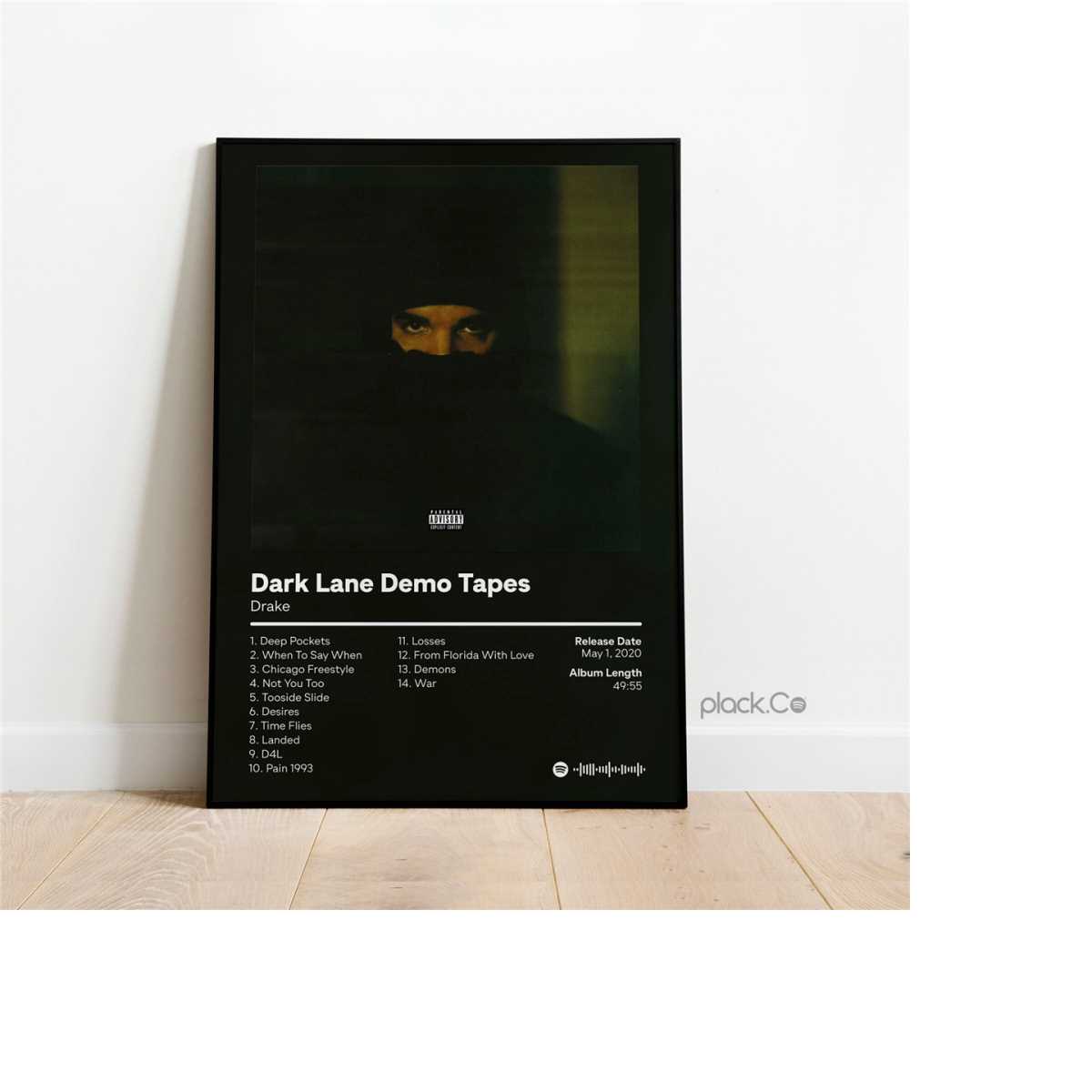 Drake - Dark Lane Demo Tapes - Custom Album Cover - Drake Pr | Inspire ...