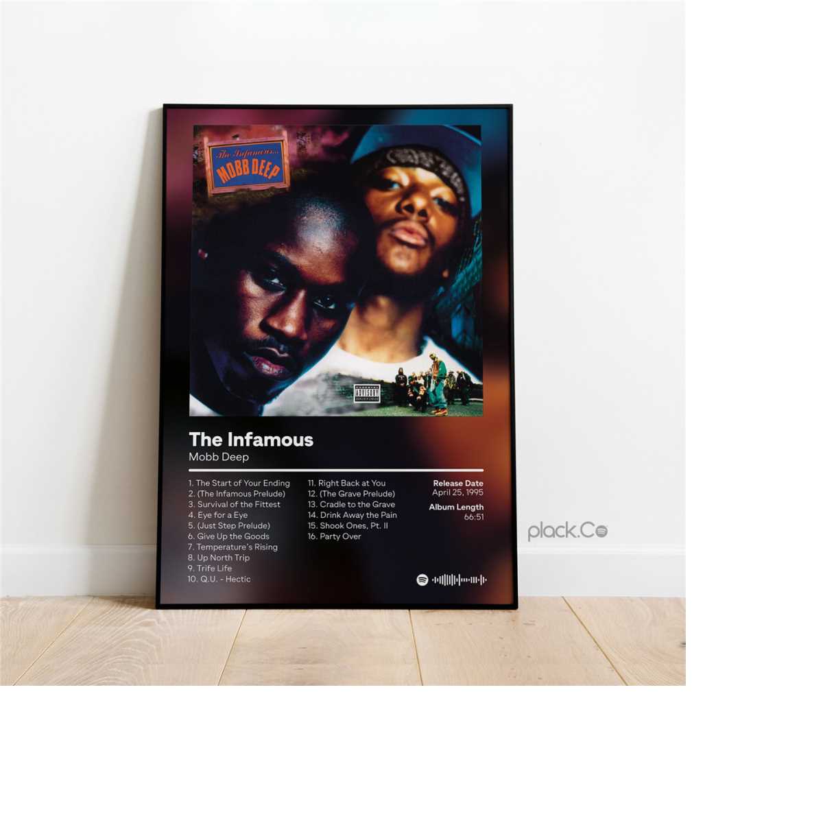 Mobb Deep - The Infamous - Custom Album Poster - Oldschool H | Inspire ...