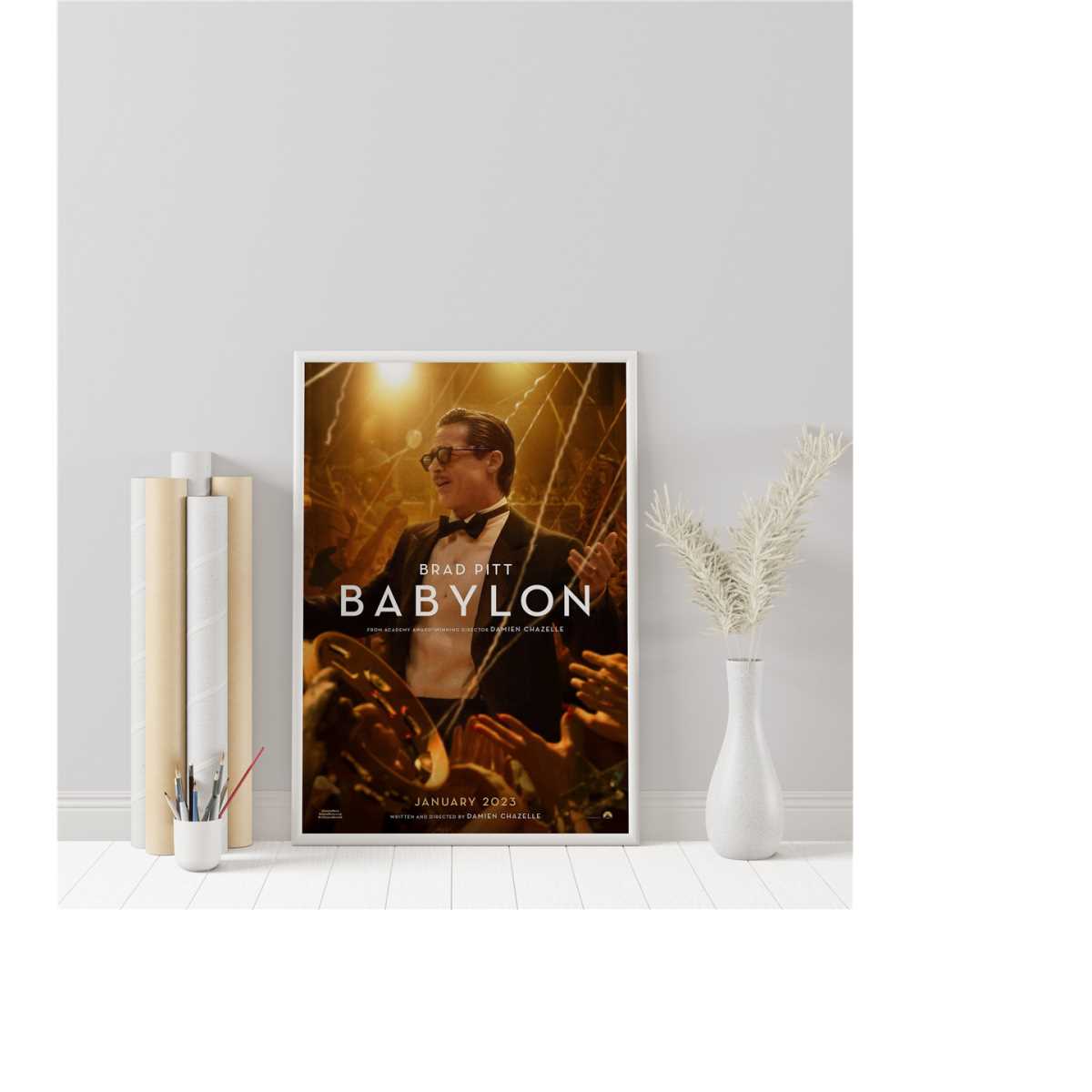 Babylon Movie Poster - Babylon Poster - Minimalist Movie Pos - Inspire ...