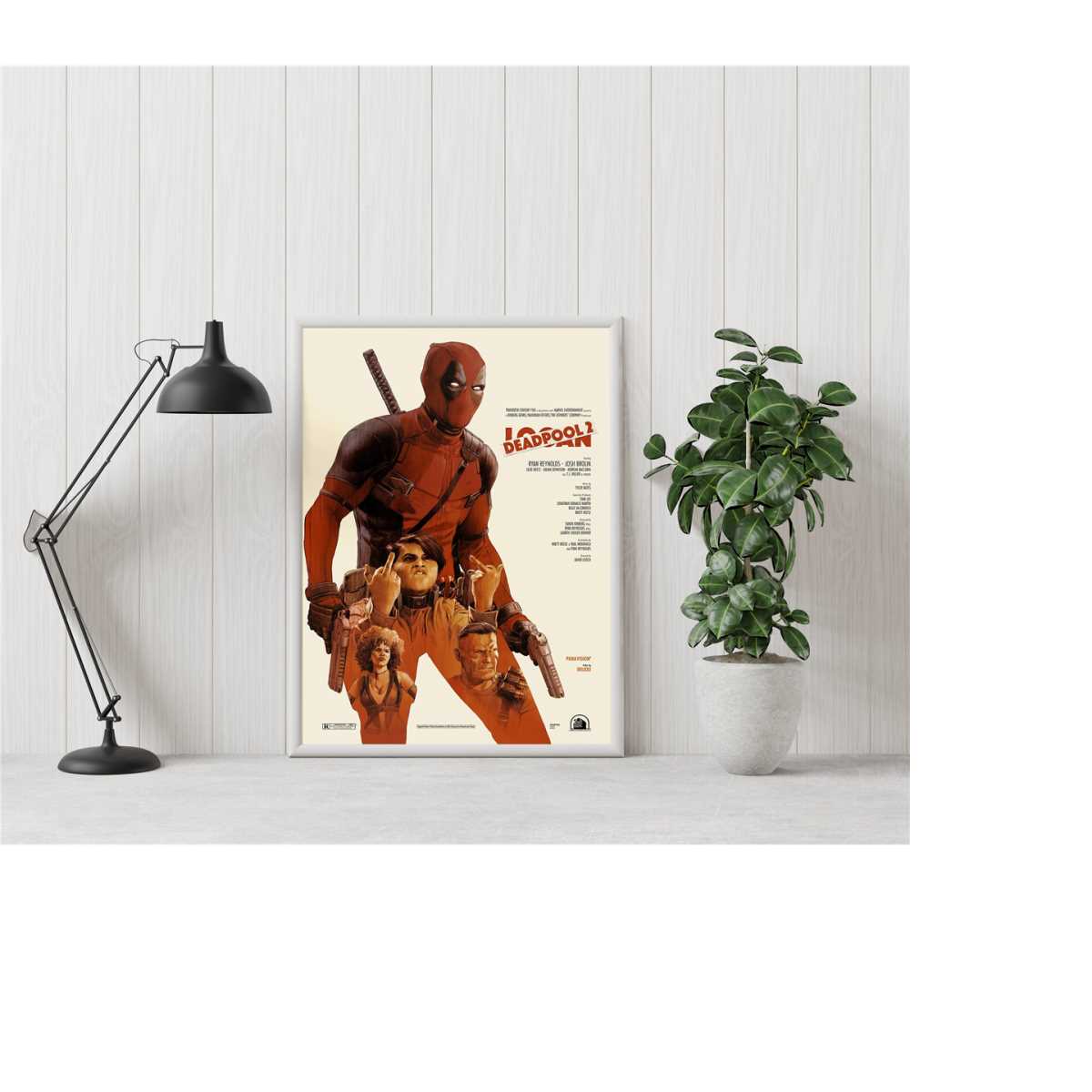 Deadpool Poster - Deadpool - Ryan Reynolds - Minimalist Movi - Inspire ...
