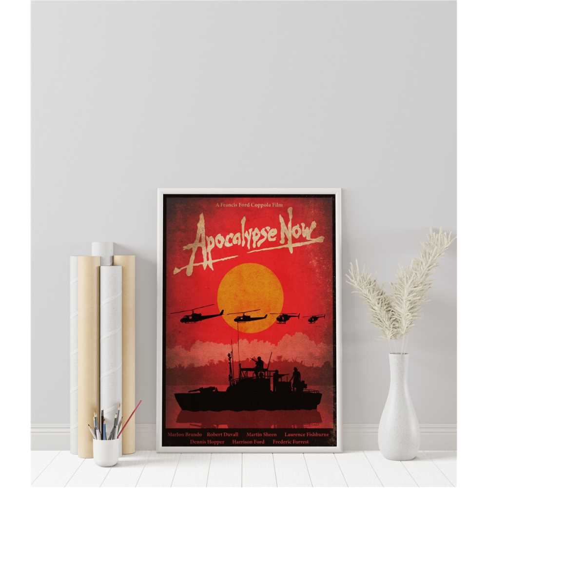 Apocalypse Now Poster - Francis Ford Coppola - Minimalist Mo | Inspire ...