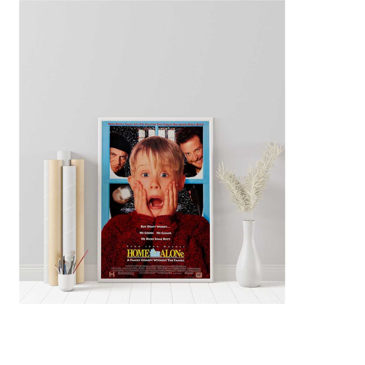 Home Alone Poster - Home Alone - Minimalist Movie Poster - V | Inspire ...