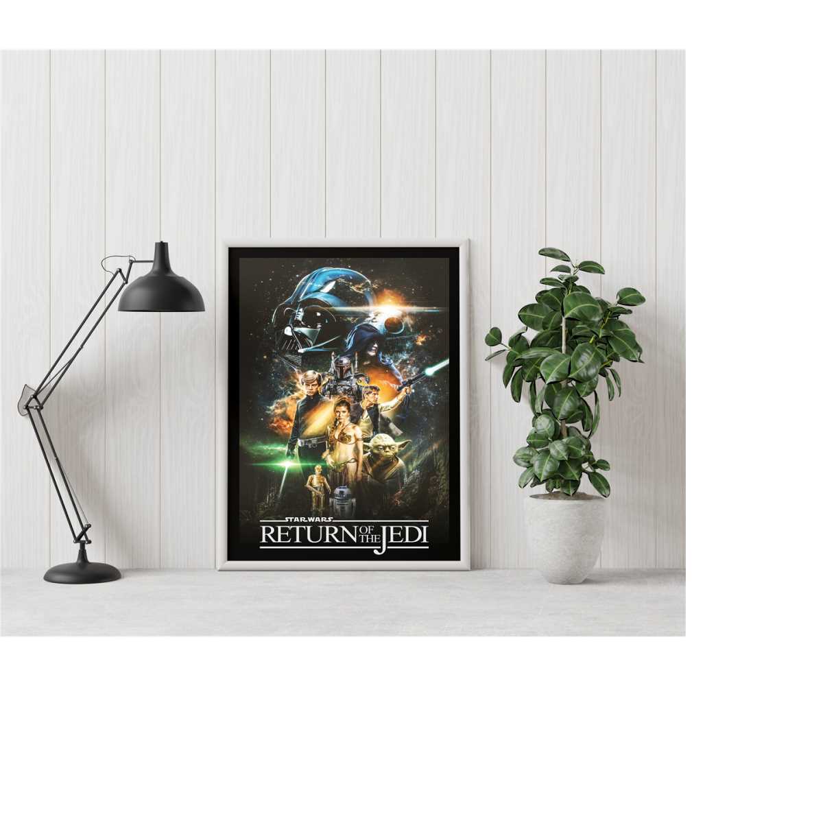 Star Wars: Return of the Jedi - Star Wars Poster - George Lu | Inspire ...
